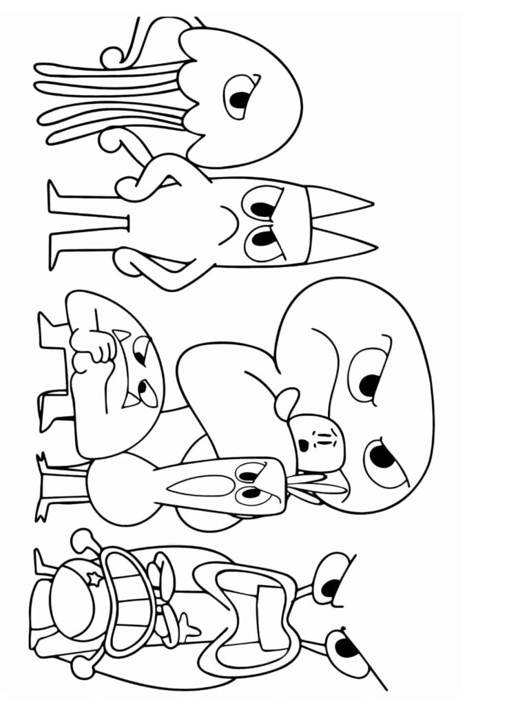 Free Garten of BanBan Coloring Pages for Fans - Coloringpagesforkids.net