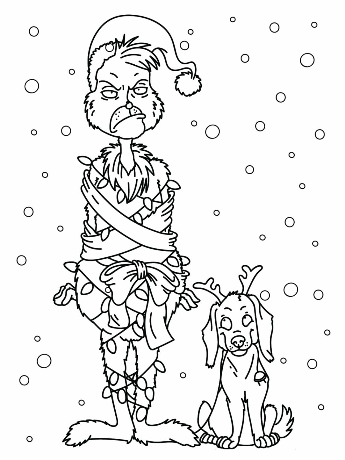 100+ Free PDF Christmas Coloring Pages for Kids 🎄🦌 ...
