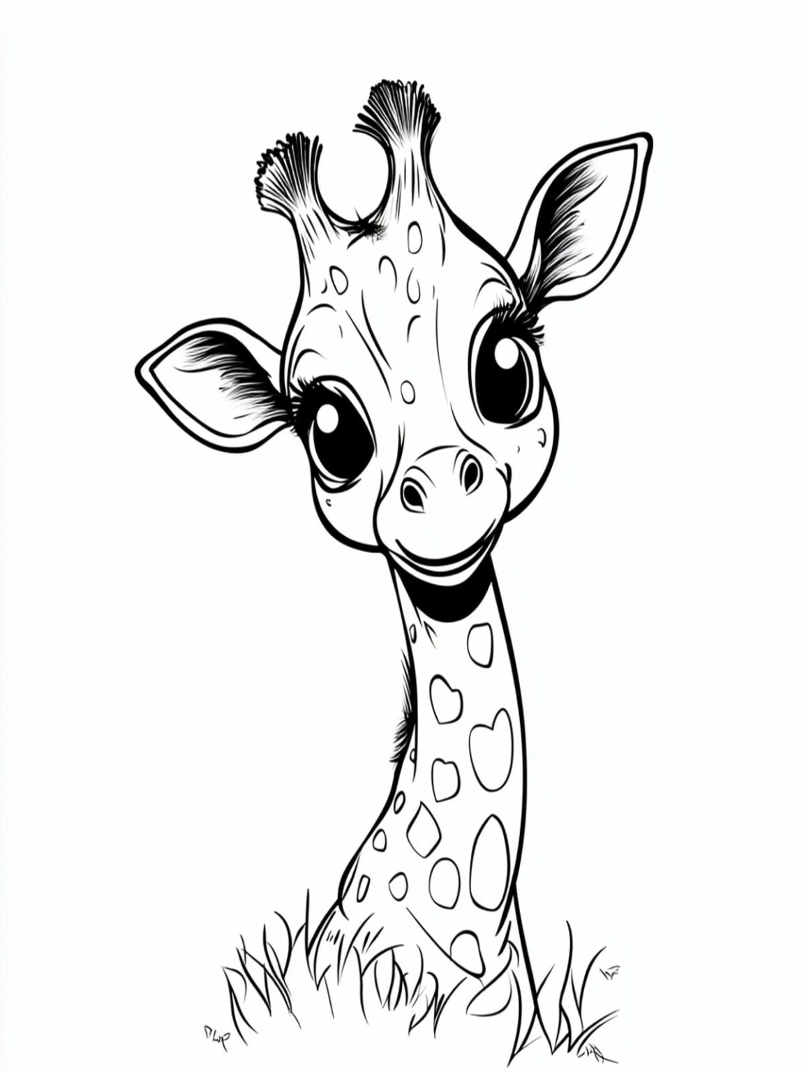 Le 30 migliori pagine da colorare di giraffe stampabili per bambini 🦒🎨 ...