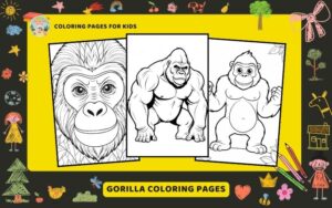 20+ Free Printable Gorilla Coloring Pages for Kids ...