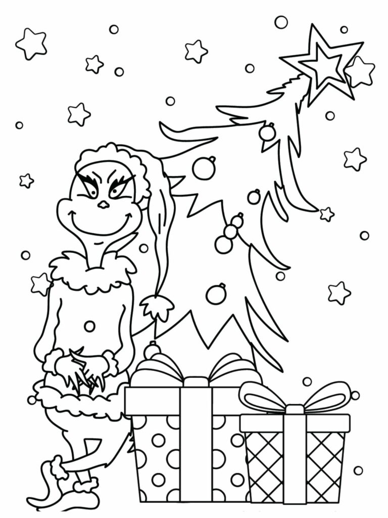 100+ Free PDF Christmas Coloring Pages for Kids 🎄🦌 ...