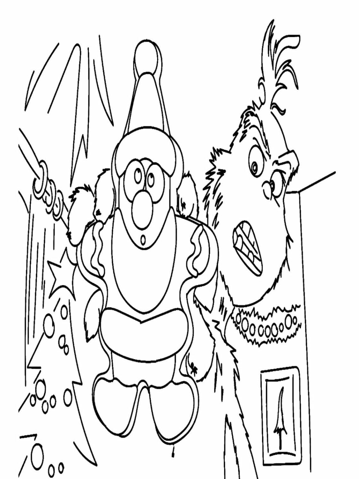 Celebrate Christmas with 32+ Fun Grinch Coloring Pages 😠🎄 ...