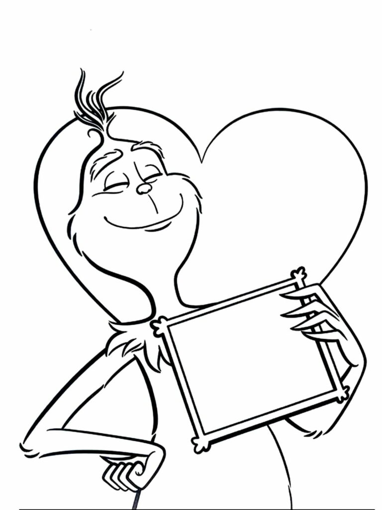 Celebrate Christmas with 32+ Fun Grinch Coloring Pages 😠🎄 ...
