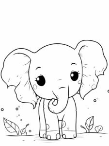 30 Halaman Mewarnai Gajah Gratis yang Menakjubkan untuk Diunduh 🎨🐘 ...