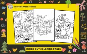 Inside Out 2 Coloring Pages for All Emotions 🌈💖 - Coloringpagesforkids.net