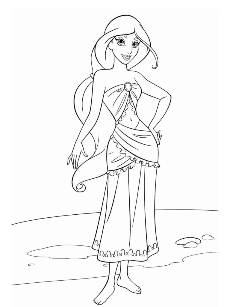 40+ Magical Princess Coloring Pages for Kids 👑🏰 - Coloringpagesforkids.net