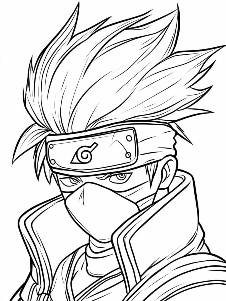 Collection Of 25+ Printable Naruto Coloring Pages ...
