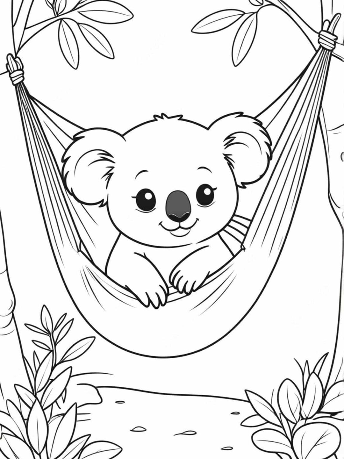 Scopri oltre 33 pagine da colorare di Koala da stampare 🎨🐨 ...