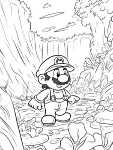 40+ meilleures pages à colorier Mario imprimables pour enfants 🎨🍄 ...