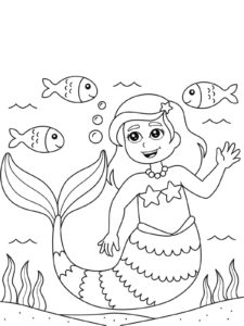 Dive into Our Collection of Mermaid Coloring Pages 🐠🧜‍♀️ ...