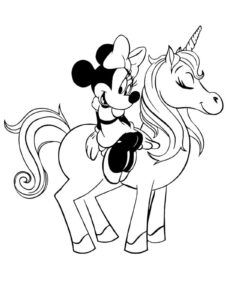 Más de 30 adorables páginas para colorear de Minnie Mouse 🎨🐭 ...