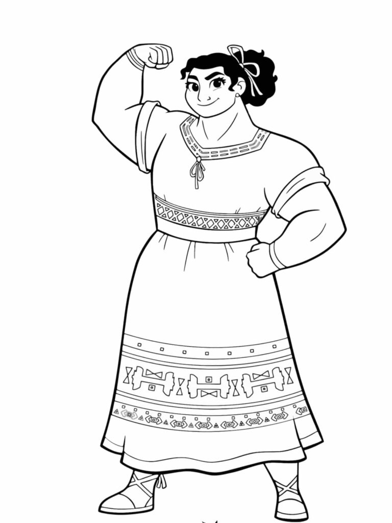 Explore 30+ Encanto Coloring Pages 🎨 - Coloringpagesforkids.net