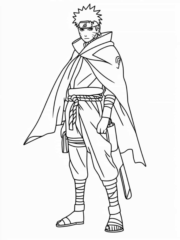 Collection Of 25+ Printable Naruto Coloring Pages ...