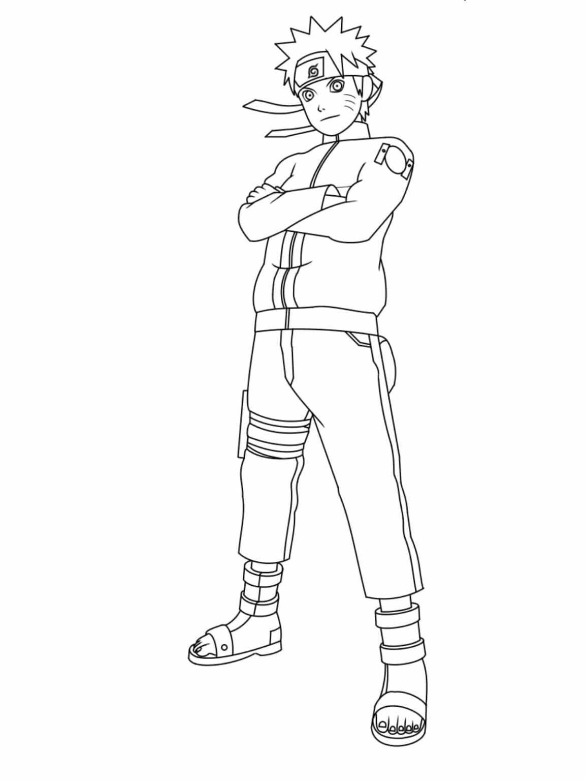 Collection Of 25+ Printable Naruto Coloring Pages ...