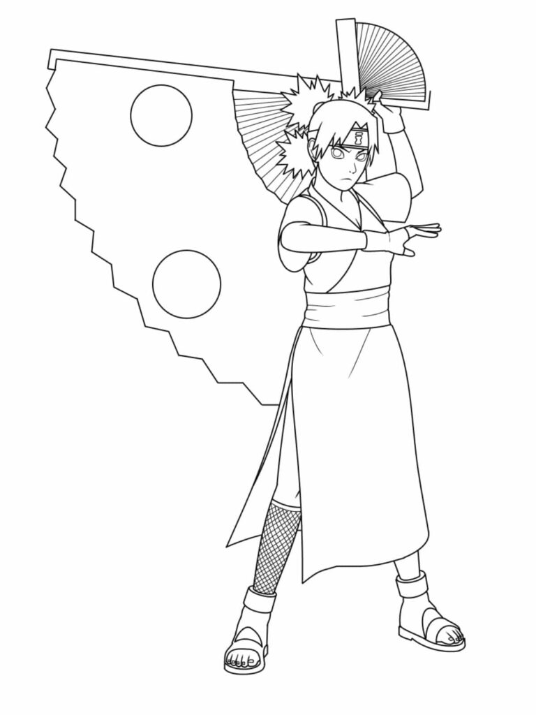 Collection Of 25+ Printable Naruto Coloring Pages ...