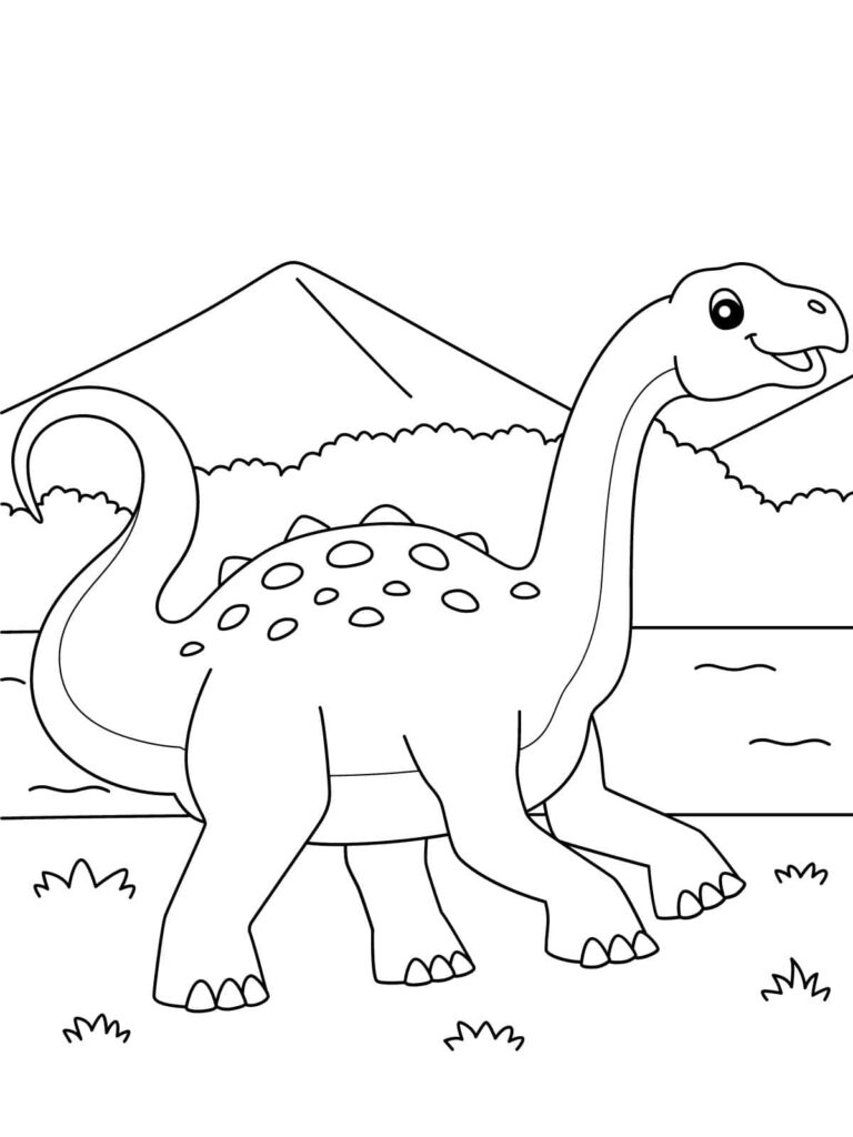 Discover Amazing 50+ Dinosaur Coloring Pages 🎨🦕 - Coloringpagesforkids.net