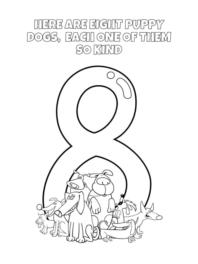 From 1 to 10: Fun Number Coloring Pages For Kids 🔢🌈 ...