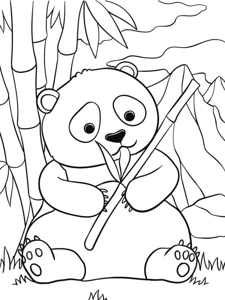 Collection of 30 printable panda coloring pages 🐼🎨 ...