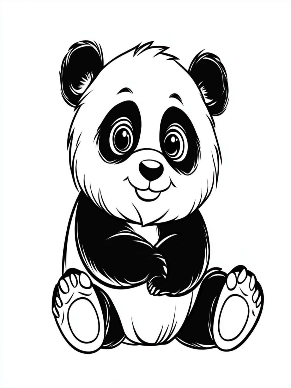 Kolekcja 30 kolorowanek z pandą do wydrukowania 🐼🎨 ...