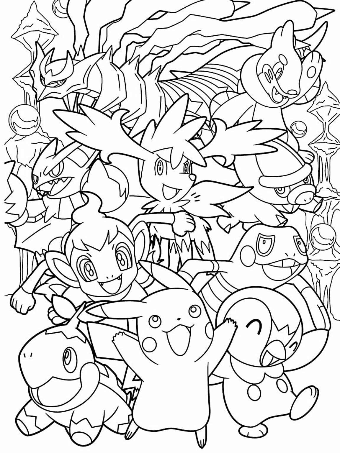 Mais de 40 páginas para colorir de Pokémon grátis que as crianças vão ...
