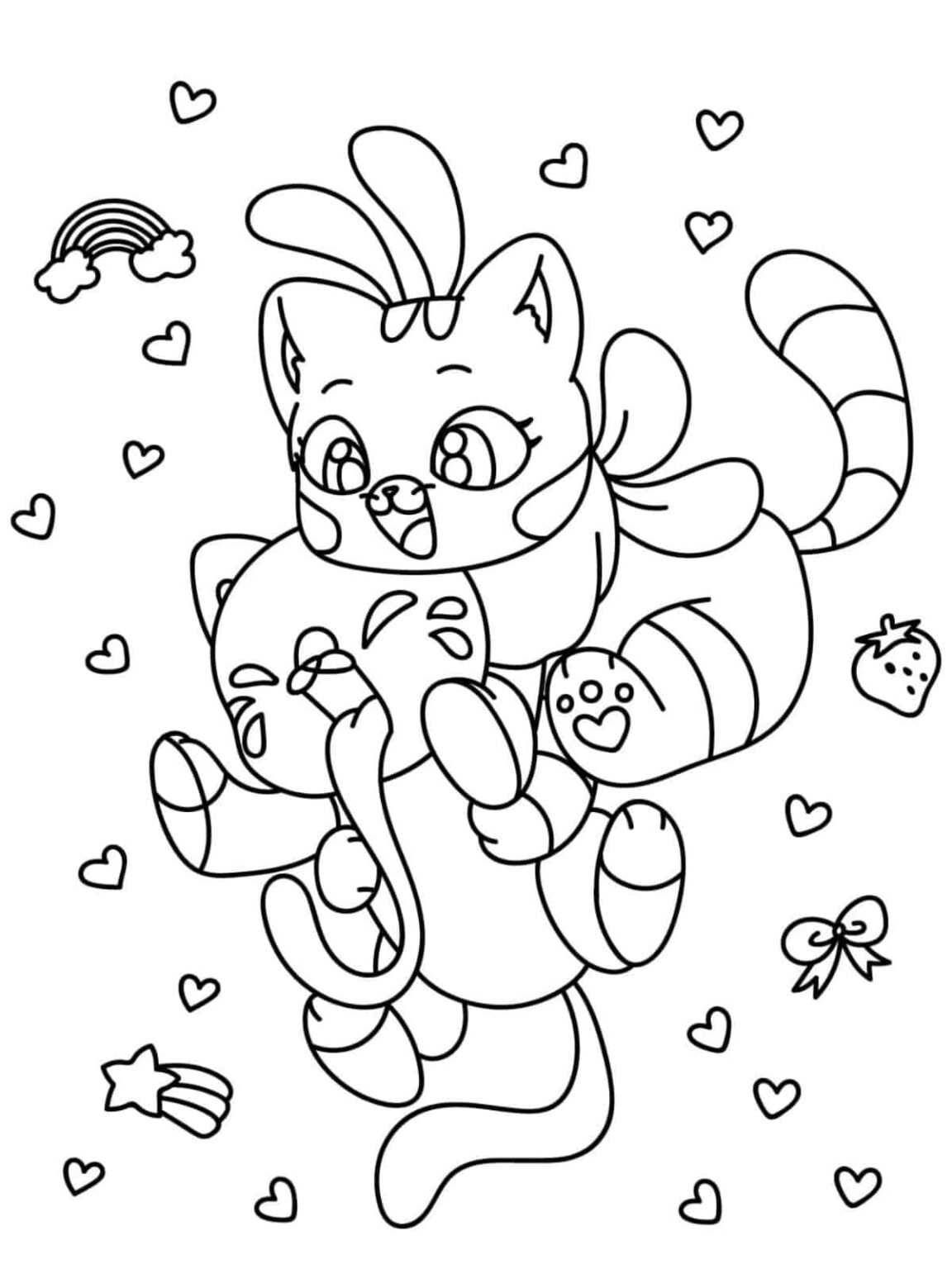 Poppy Playtime Coloring Pages: Color the Cuddles 🧸🎨 ...