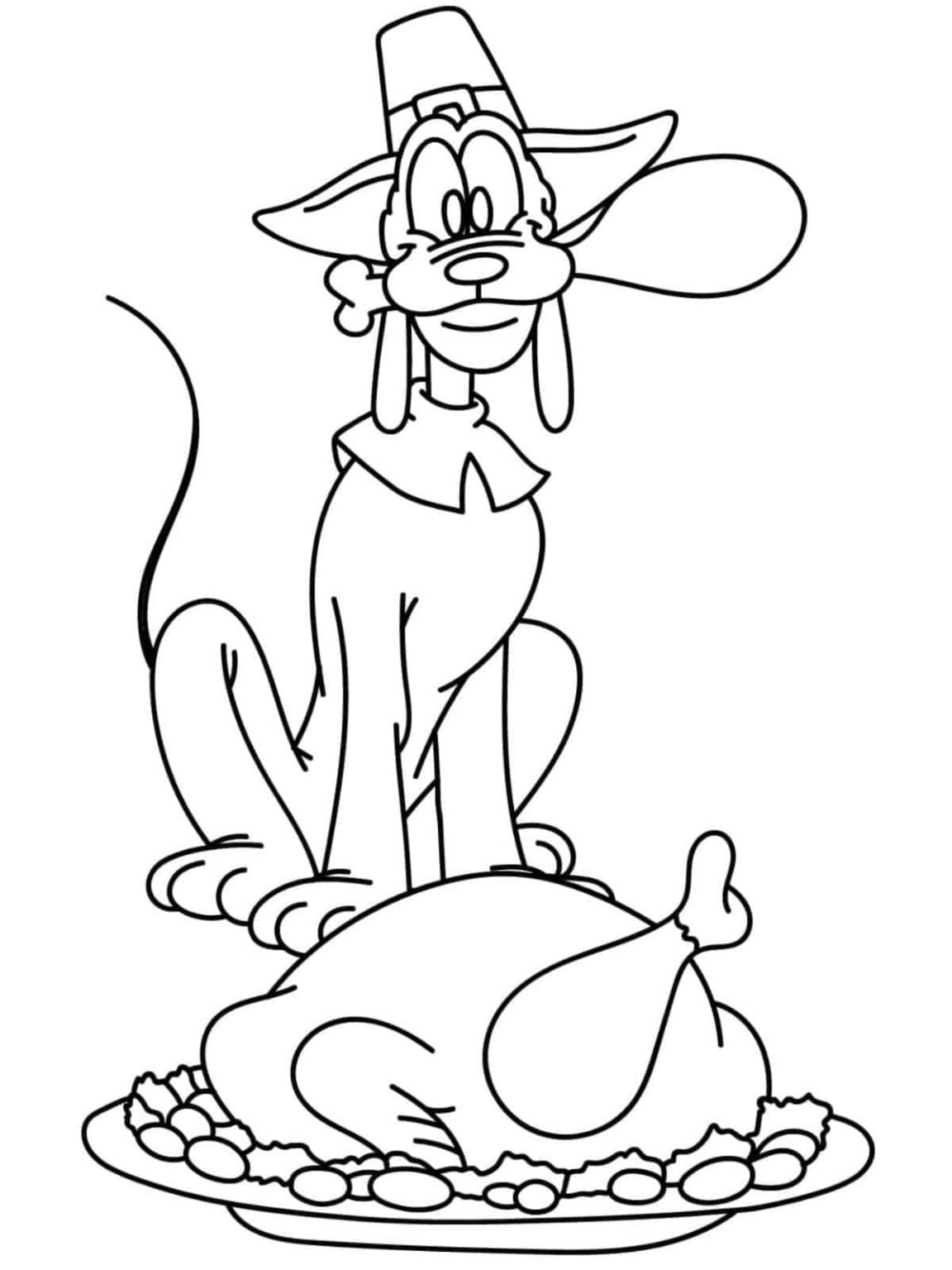 Explore 40+ Disney Thanksgiving Coloring Pages 🦃🍂 ...