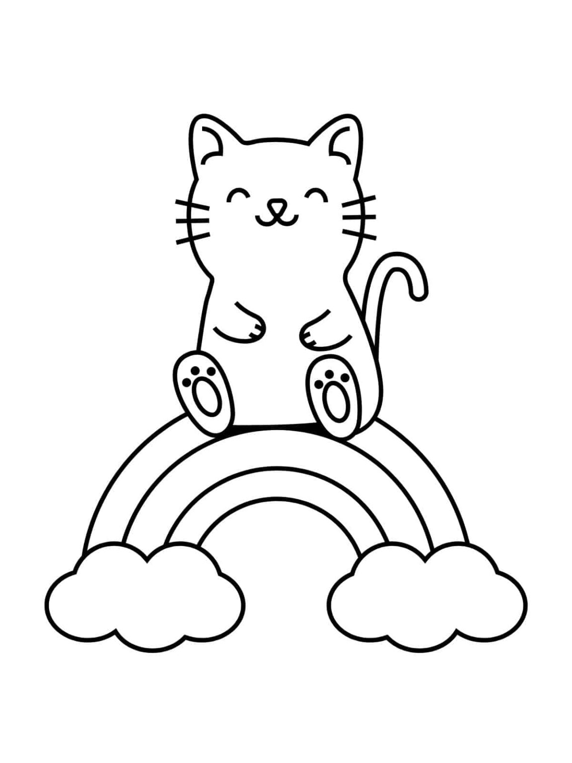 Halaman Mewarnai Pelangi: Warnai Dunia Anda dengan Warna-Warni Cerah 🎨🌈 ...