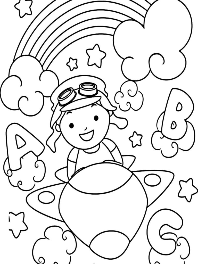 Halaman Mewarnai Pelangi: Warnai Dunia Anda dengan Warna-Warni Cerah 🎨🌈 ...