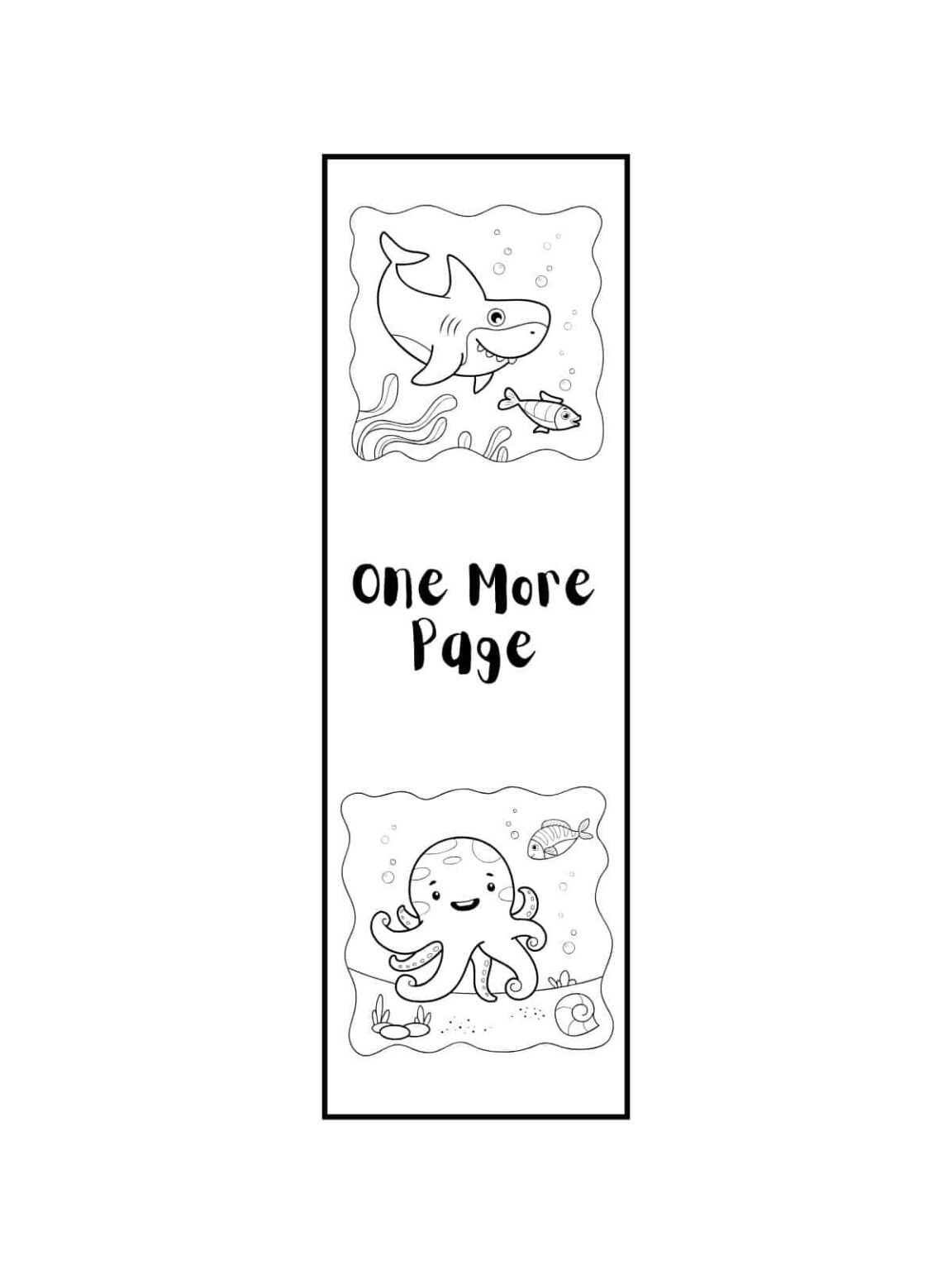 Create Personalized Bookmark Coloring Pages For Kids 🖍️ ...