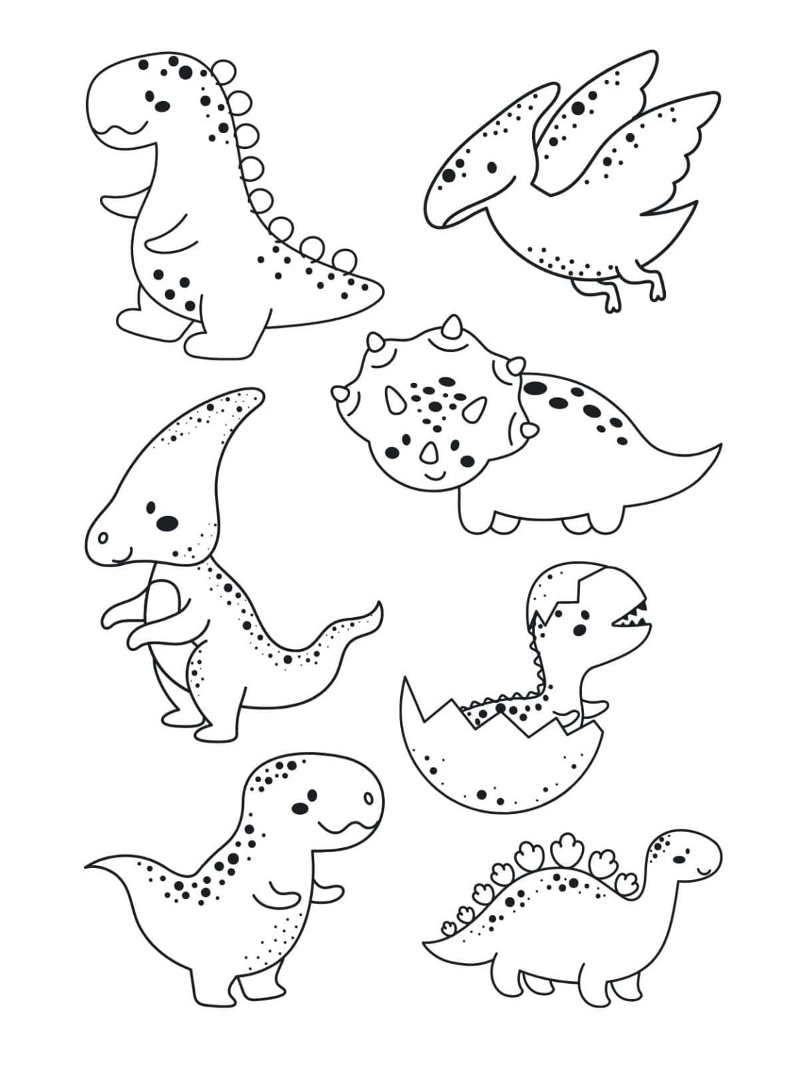 Discover Amazing 50+ Dinosaur Coloring Pages 🎨🦕 - Coloringpagesforkids.net