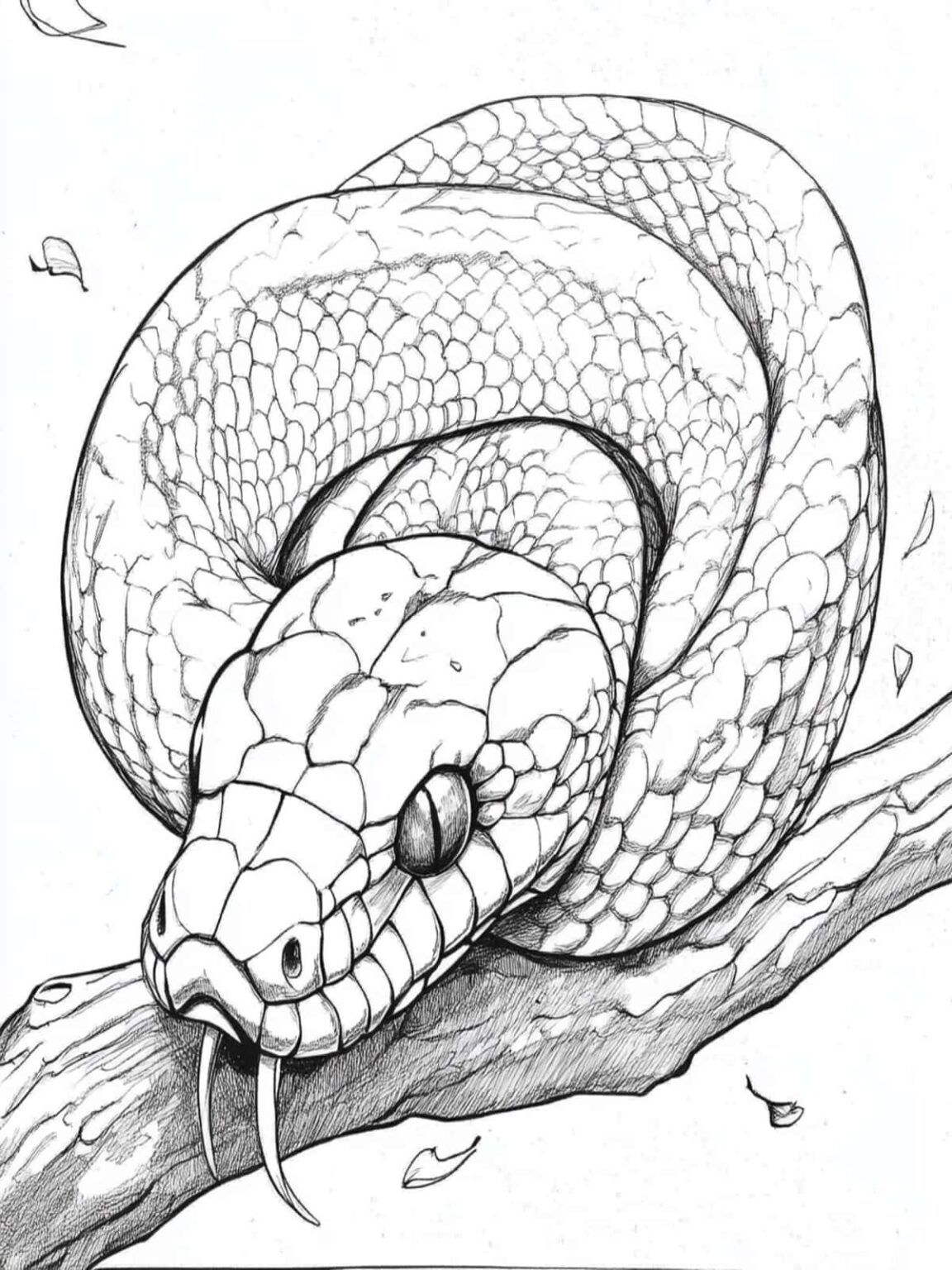 Explore 25 free printable snake coloring pages 🐍🎨 ...