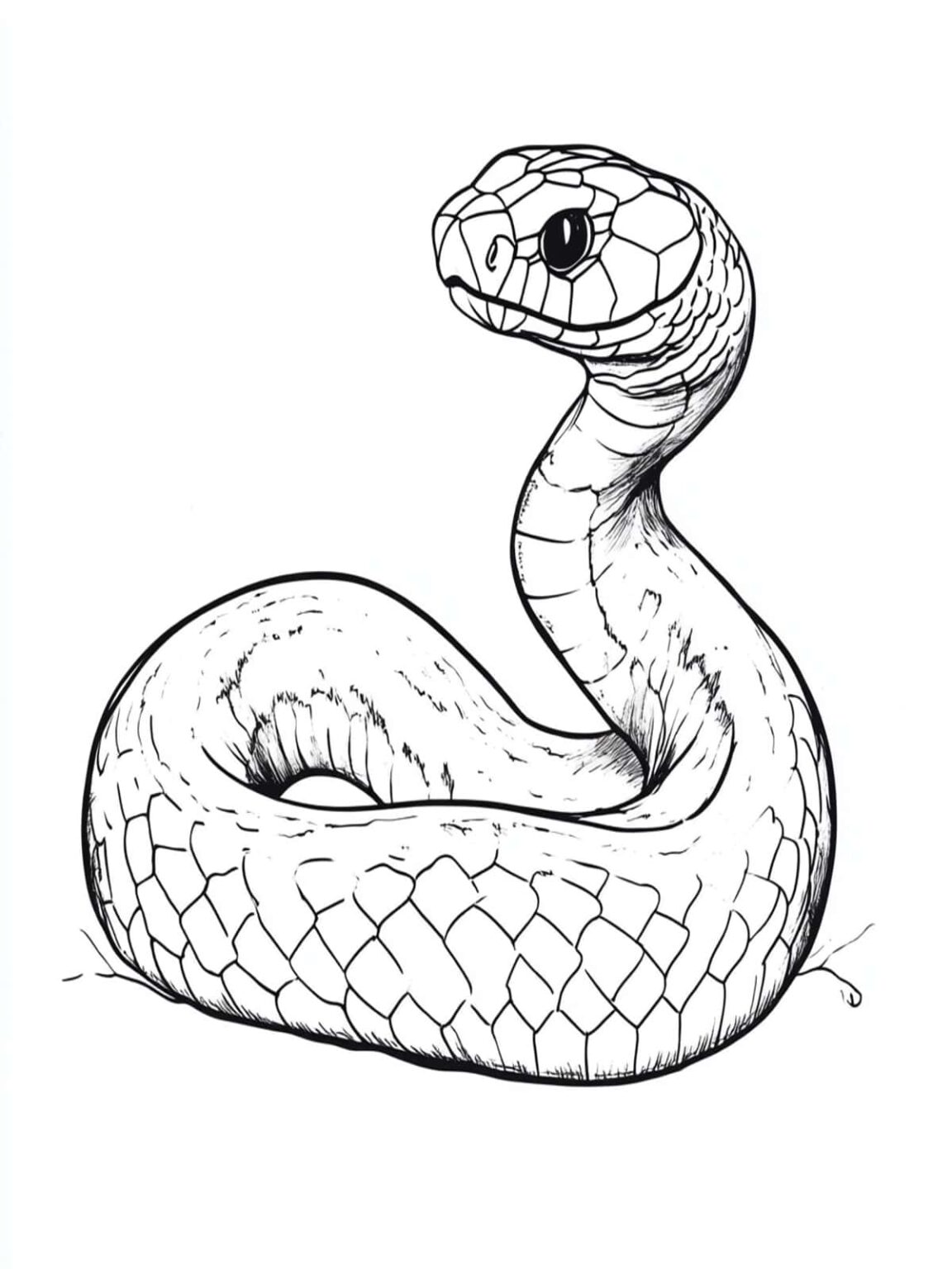 Explore 25 free printable snake coloring pages 🐍🎨 ...
