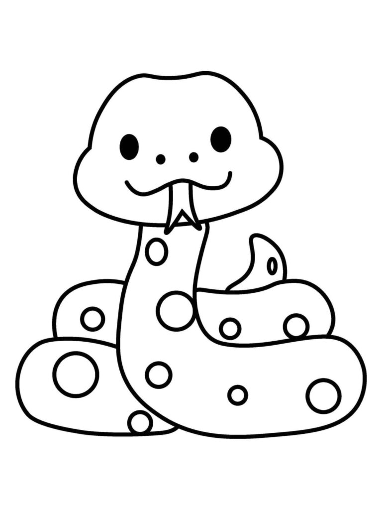 Explore 25 free printable snake coloring pages 🐍🎨 ...