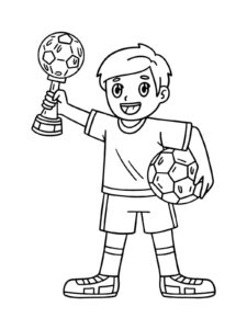 Emozionanti pagine da colorare di calcio per bambini ⚽🎨 ...