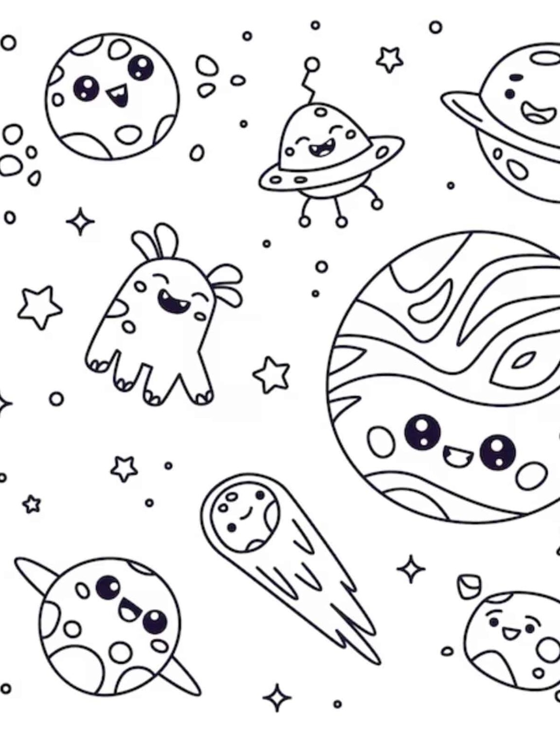 Free Printable Space Coloring Pages for Little Astronauts 🚀🌌 ...