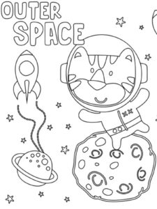 Free Printable Space Coloring Pages for Little Astronauts 🚀🌌 ...