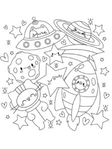 Free Printable Space Coloring Pages for Little Astronauts 🚀🌌 ...