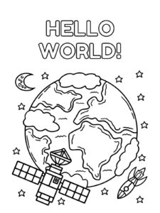Free Printable Space Coloring Pages for Little Astronauts 🚀🌌 ...