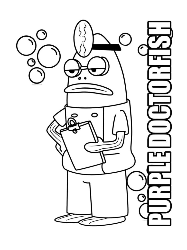 Best Free PDF 60+ Spongebob Coloring Pages 🌊🧽 - Coloringpagesforkids.net