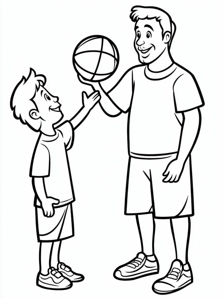 40+ Father's Day Coloring Pages: Show Dad Some Love 🎨👨‍👧 ...