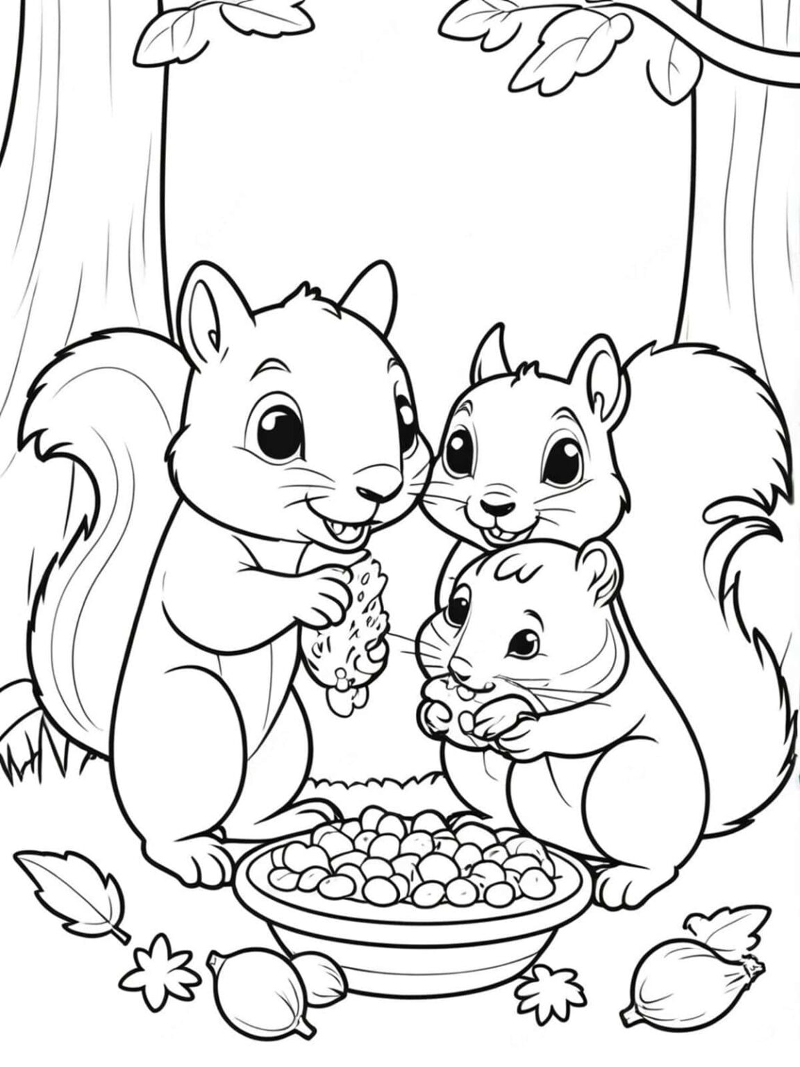 Free Printable 30+ Squirrel Coloring Pages For Kids 🎨🐿️ ...