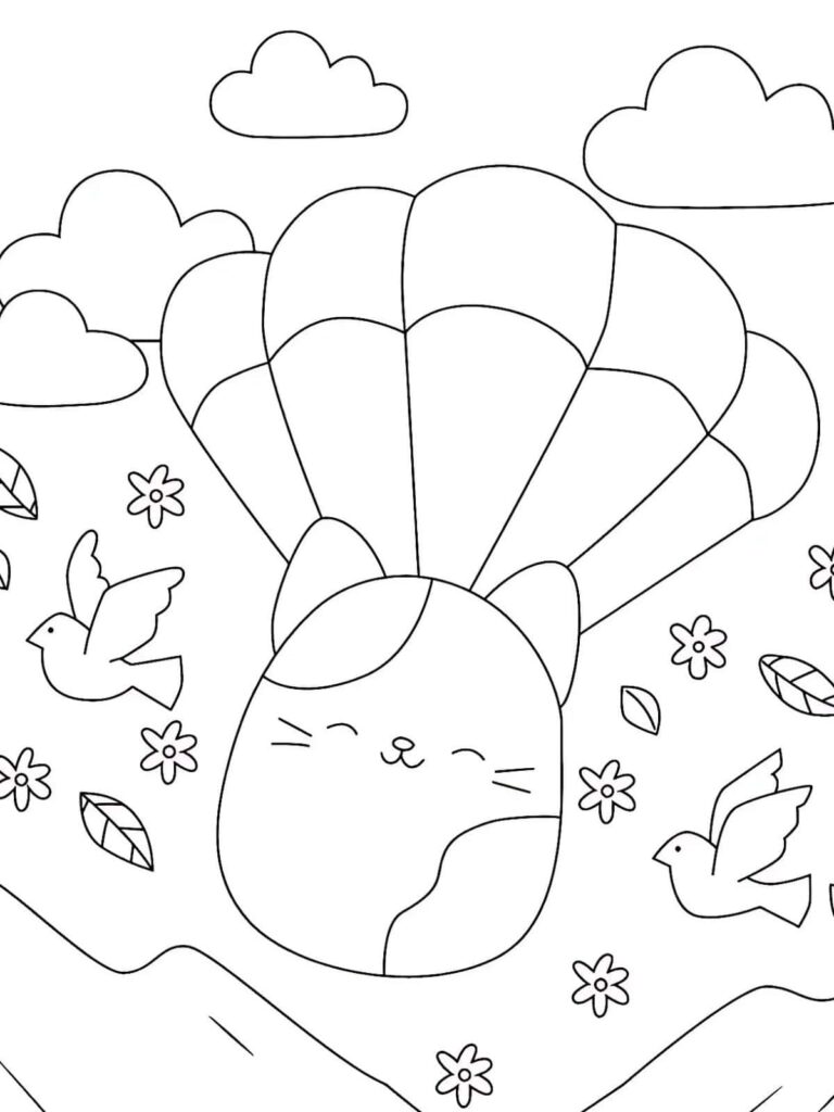 Squishmallow Coloring Pages: Squishy Fun Awaits 🎨🐻 ...