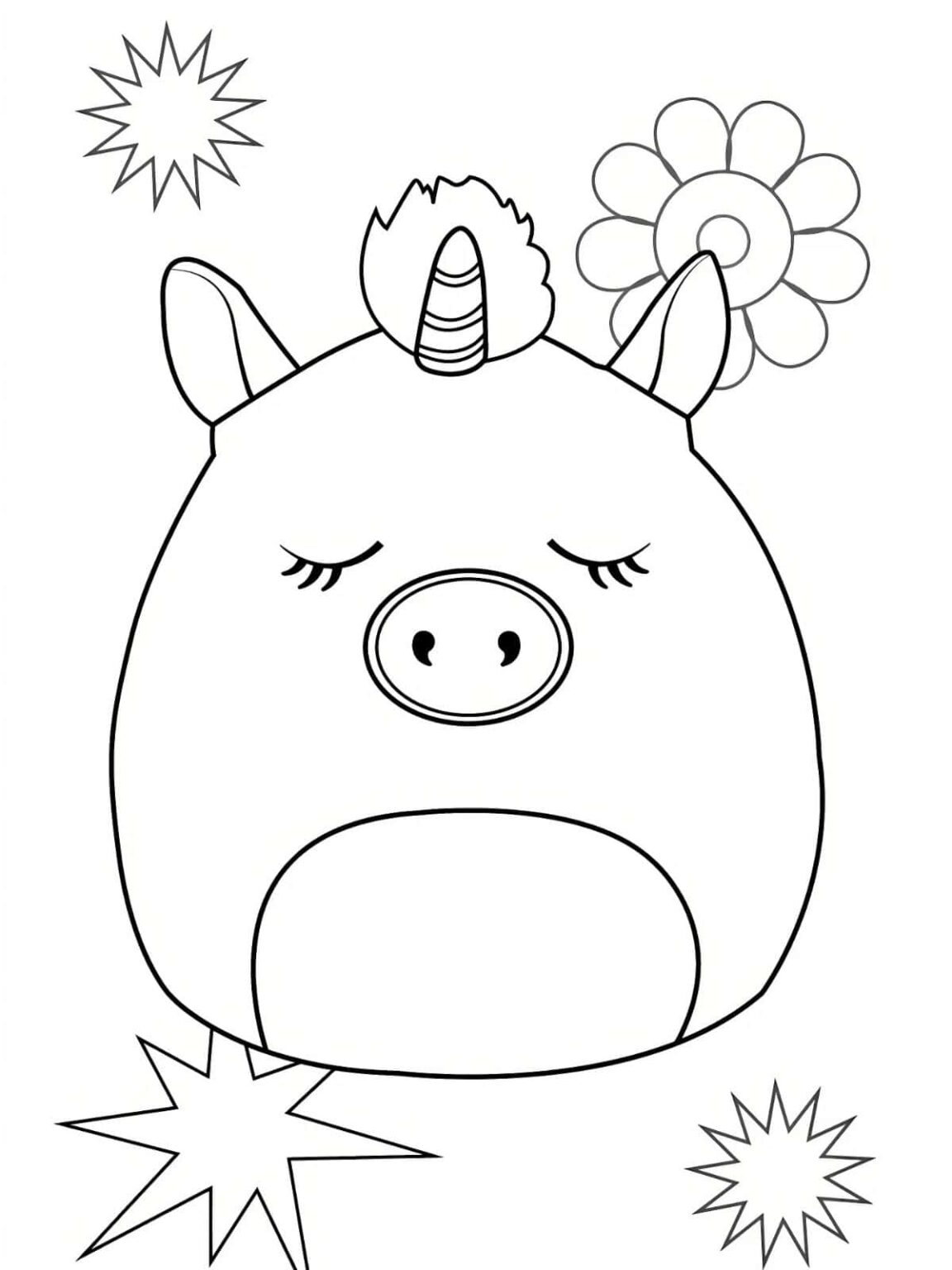 Squishmallow Coloring Pages: Squishy Fun Awaits 🎨🐻 ...