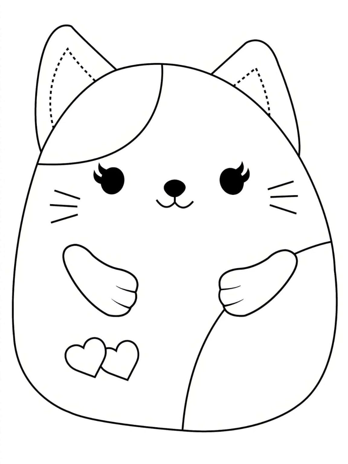 Squishmallow Coloring Pages: Squishy Fun Awaits 🎨🐻 ...