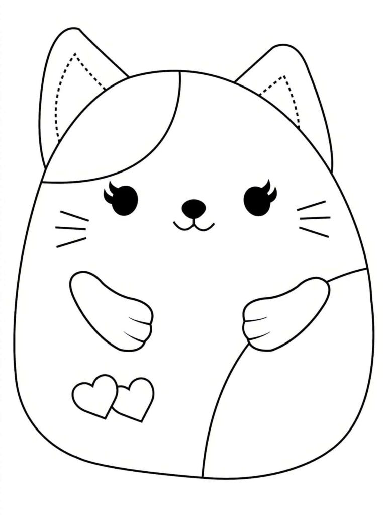 Squishmallow Coloring Pages: Squishy Fun Awaits 🎨🐻 ...