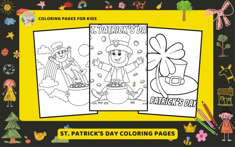 Páginas para colorear del Día de San Patricio: Trae algo de suerte ...