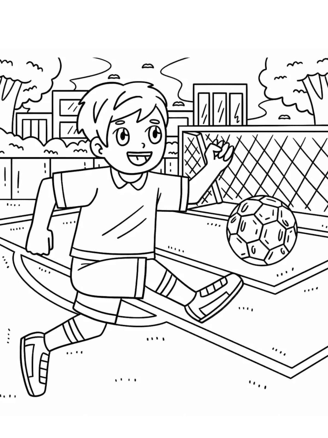 Coloriages de football passionnants pour les enfants ⚽🎨 ...