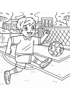 Exciting Football Coloring Pages for Kids ⚽🎨 - Coloringpagesforkids.net
