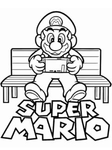 40+ meilleures pages à colorier Mario imprimables pour enfants 🎨🍄 ...