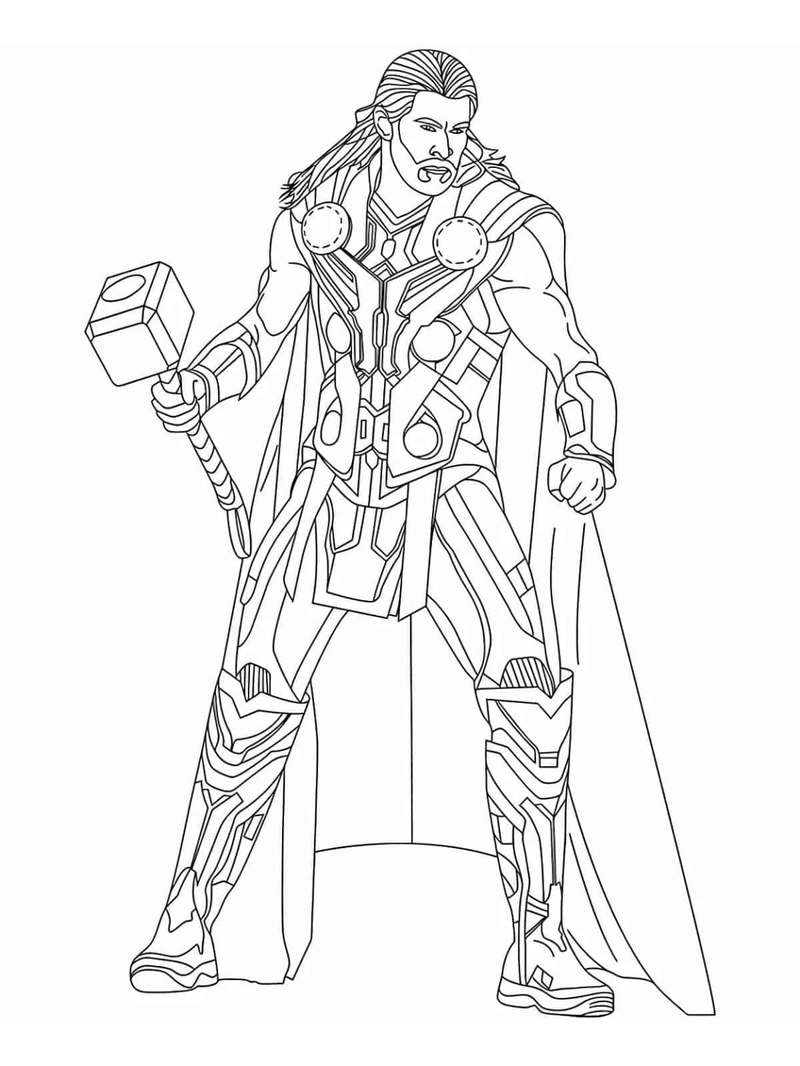 Aventuras heroicas: Páginas para colorear de los Vengadores ⚔️🦸‍♂️ ...